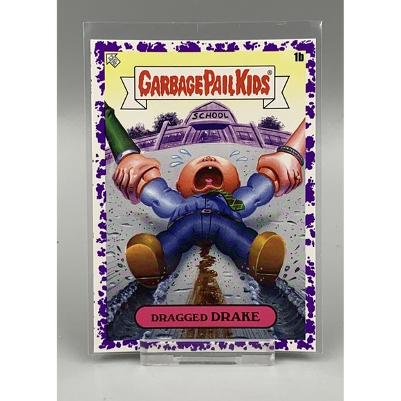 Toys | 220 1b Dragged Drake 2020 Gpk Late To School Purple | Poshmark